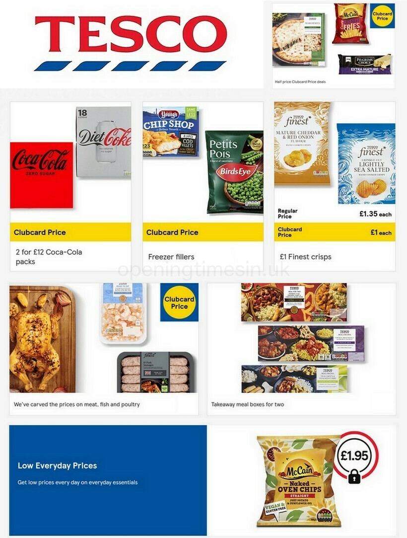 TESCO Offers & Special Buys from 4 May