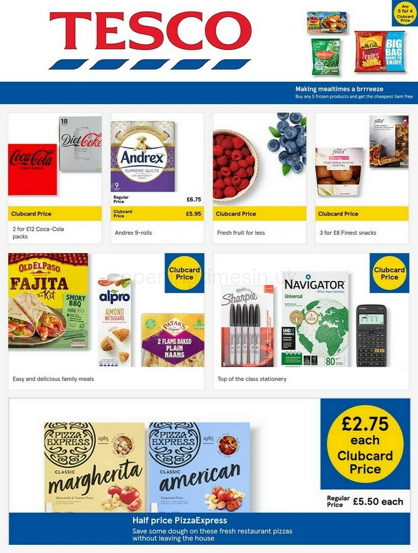 TESCO Offers & Special Buys from 11 May