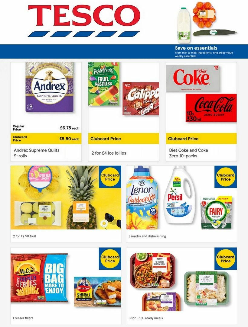 TESCO Offers & Special Buys from 22 June