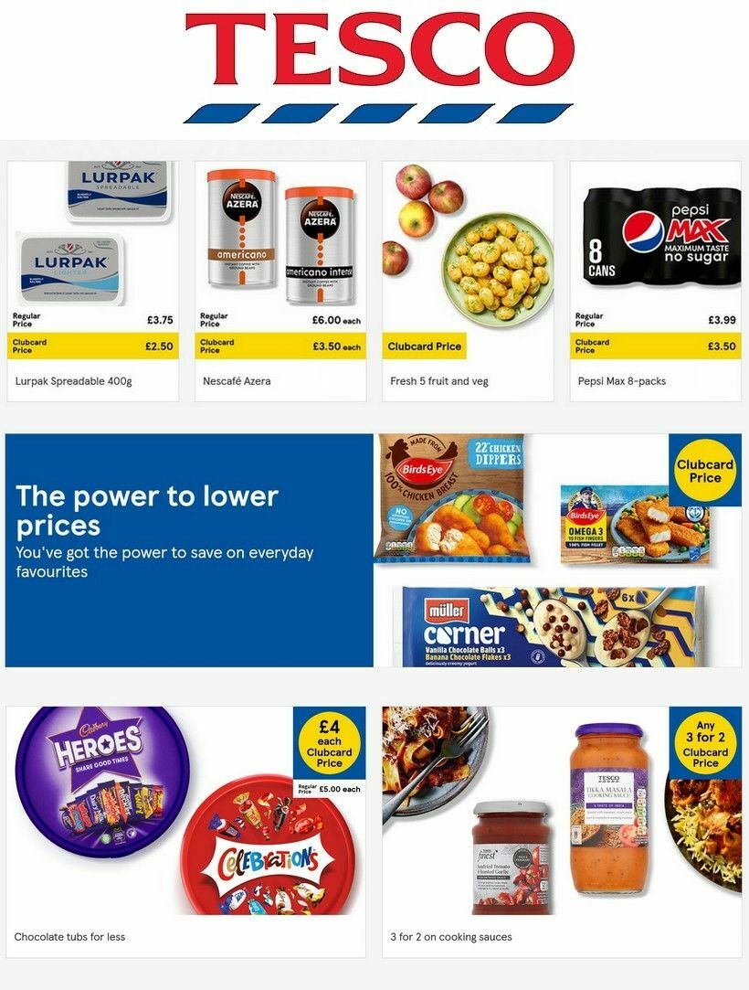 TESCO Offers & Special Buys from 14 September