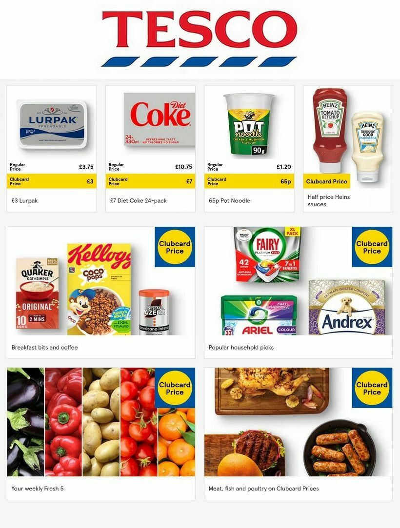 TESCO Offers & Special Buys from 2 May
