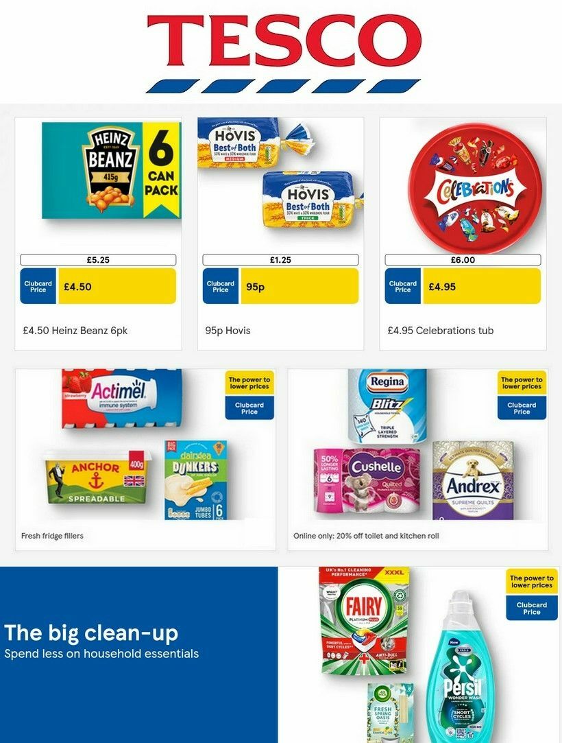 TESCO Offers & Special Buys from 16 May