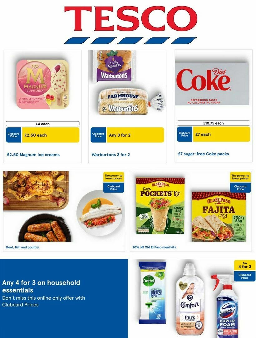 TESCO Offers & Special Buys from 11 July