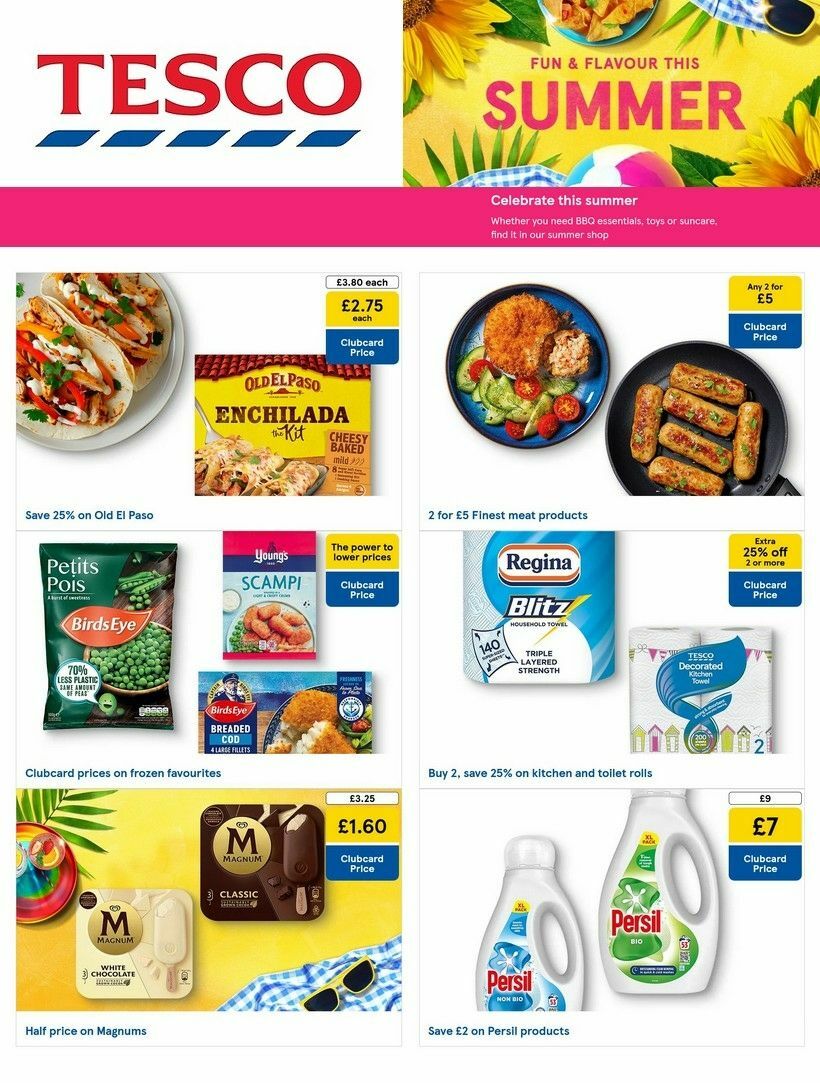 TESCO Offers & Special Buys from 25 July
