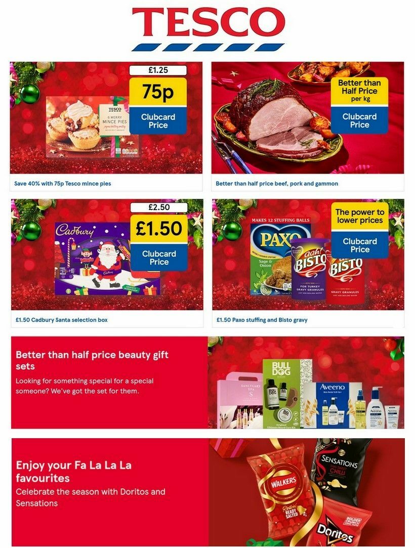 TESCO Offers & Special Buys from 12 December