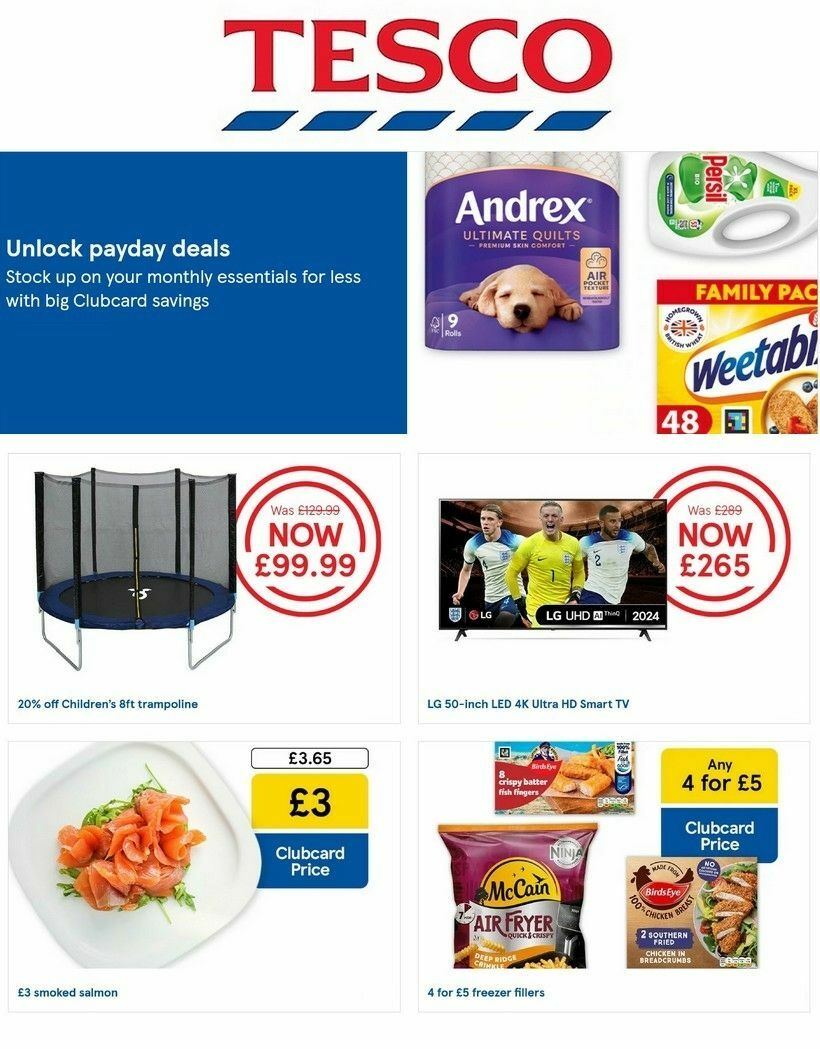 TESCO Offers & Special Buys from 24 April