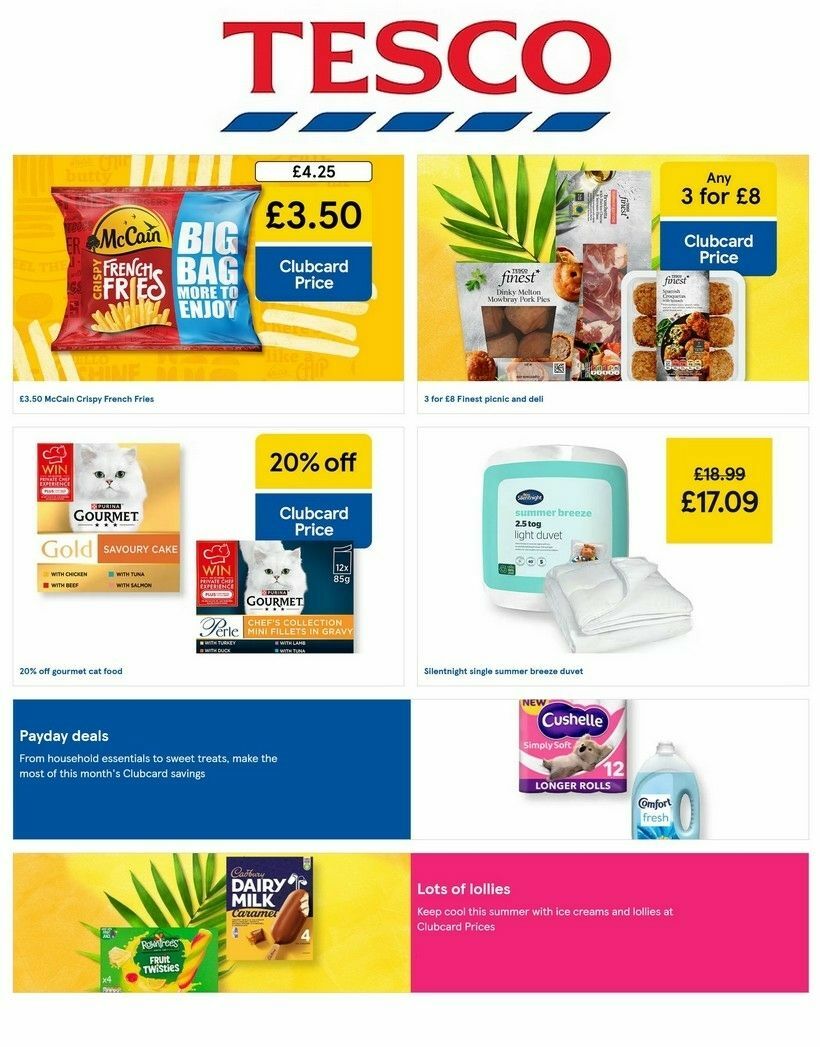 TESCO Offers & Special Buys from 3 July
