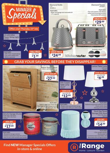 The Range - Swindon, Wiltshire - Opening Times & Store Offers