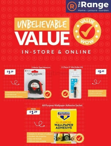 The Range - Bournemouth - Opening Times & Store Offers