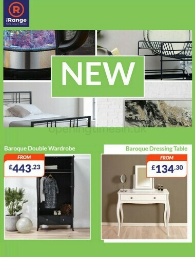 The Range - Chelmsford (NEW Store) - Opening Times & Store Offers