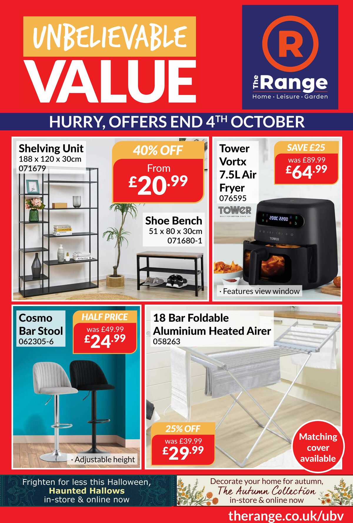 The Range from 22 September