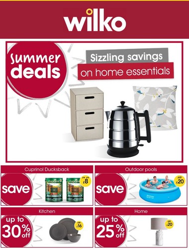 Wilko Best Offers and New Products