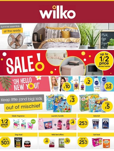 Wilko Best Offers and New Products