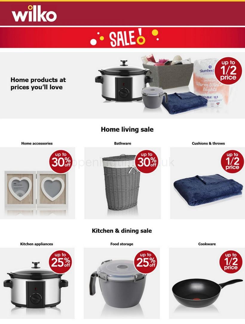 Wilko Best Offers and New Products from 15 December