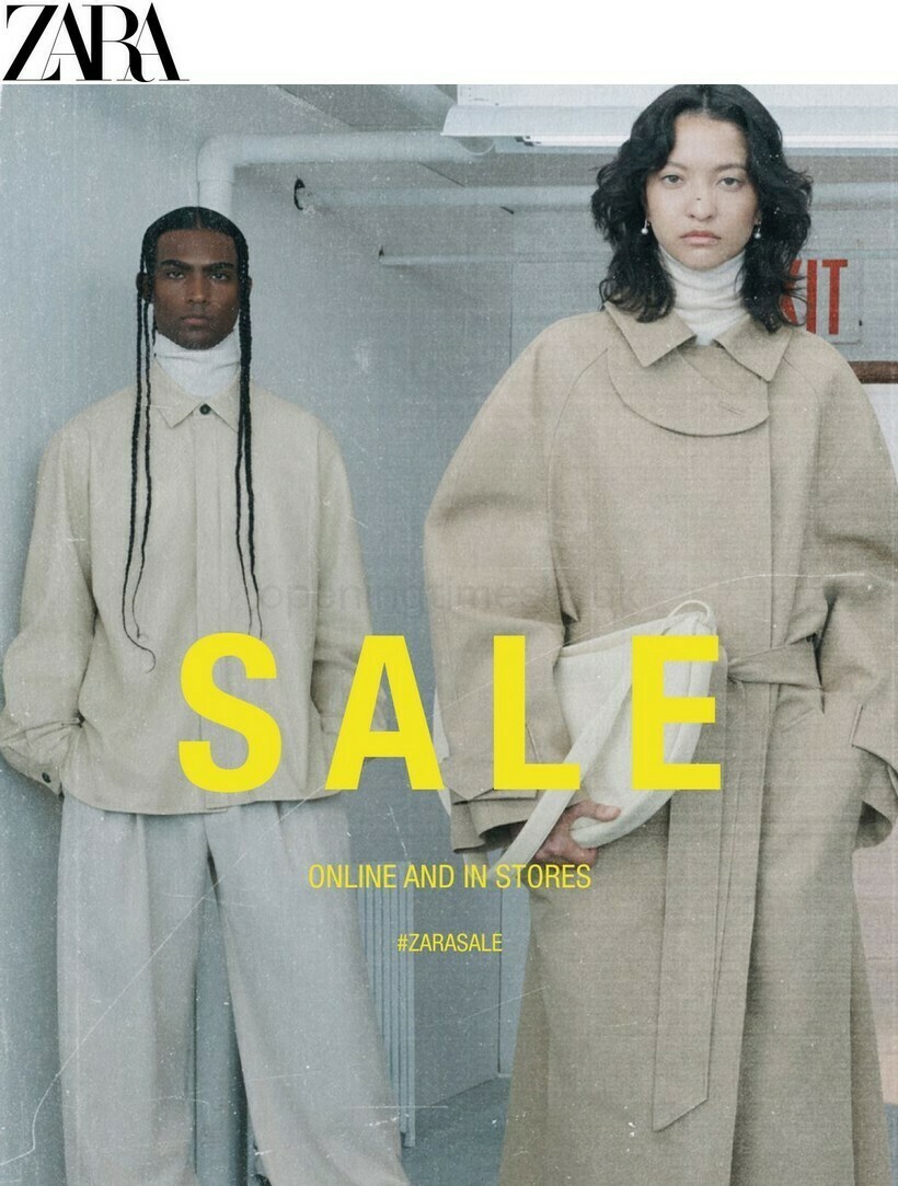 ZARA Offers and new items in clothing from 6 January